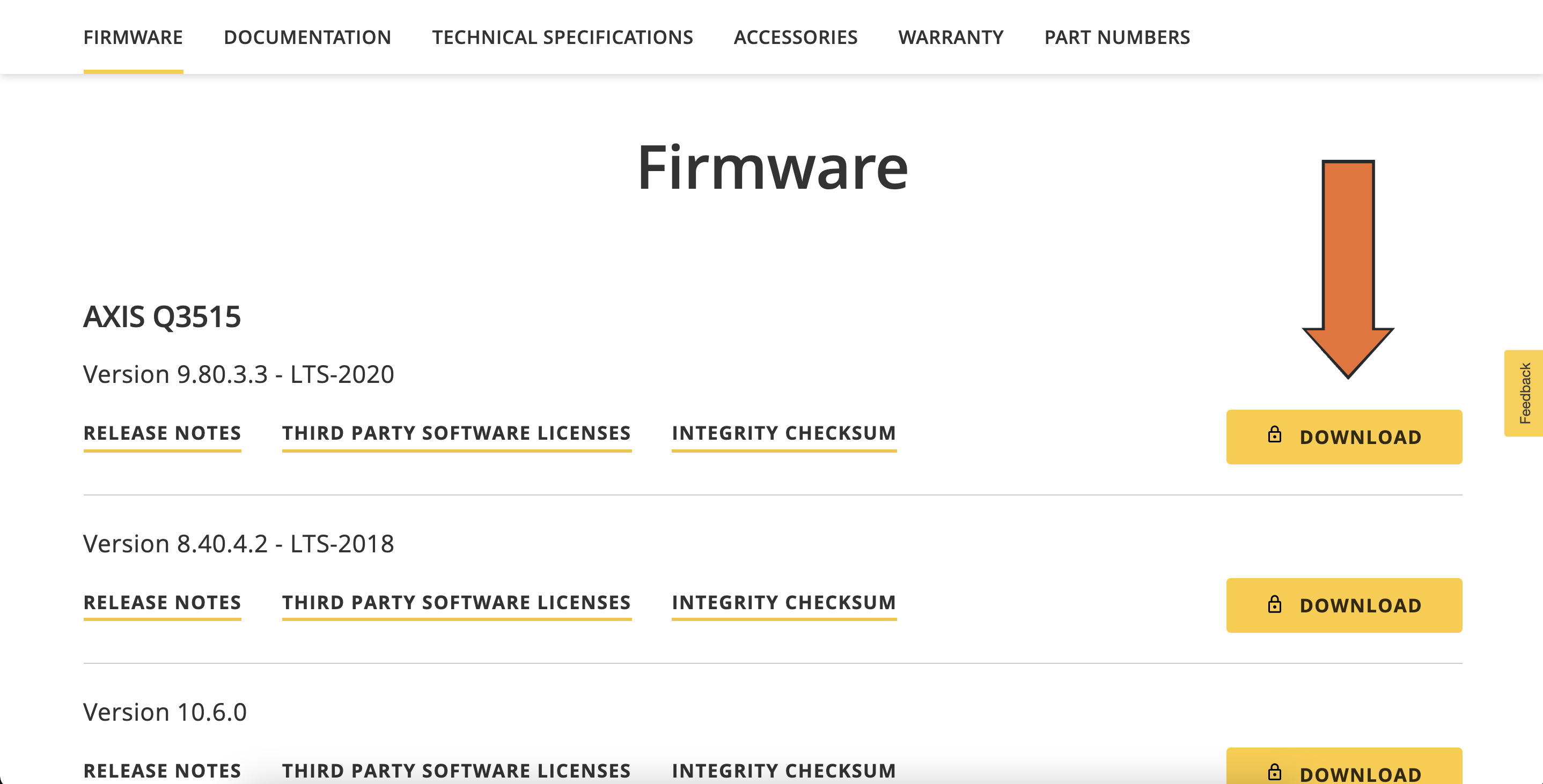 Adjust Volleymetrics Camera Firmware • Hudl Support