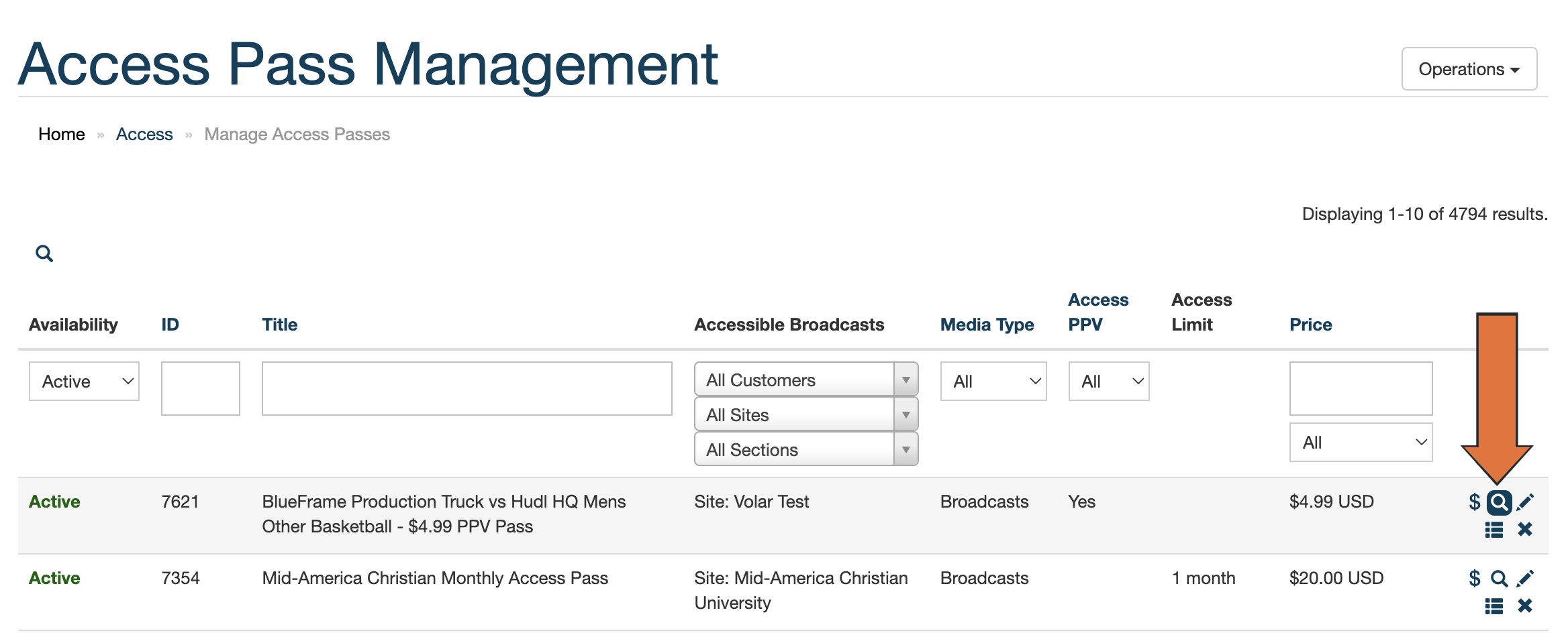 Share Link to Purchase Access Pass • Hudl Support