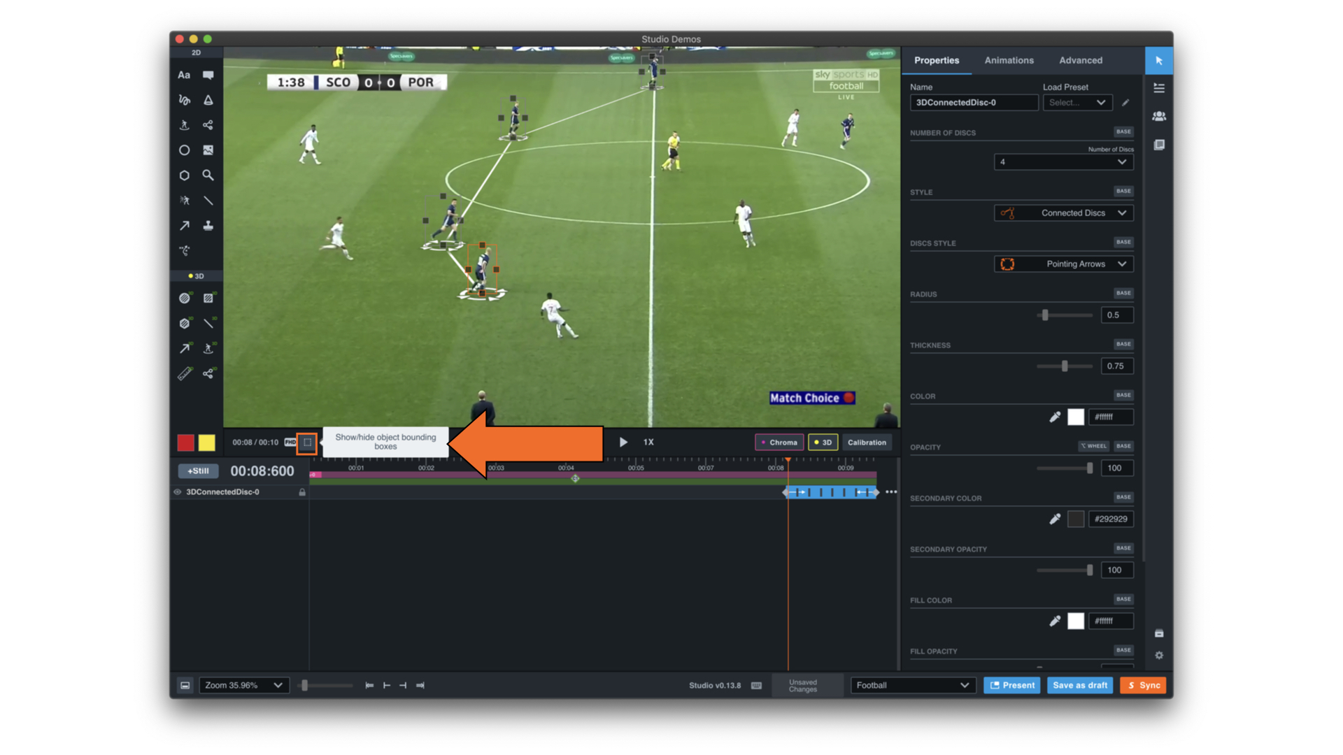 Manage Bounding Boxes • Hudl Sportscode Support