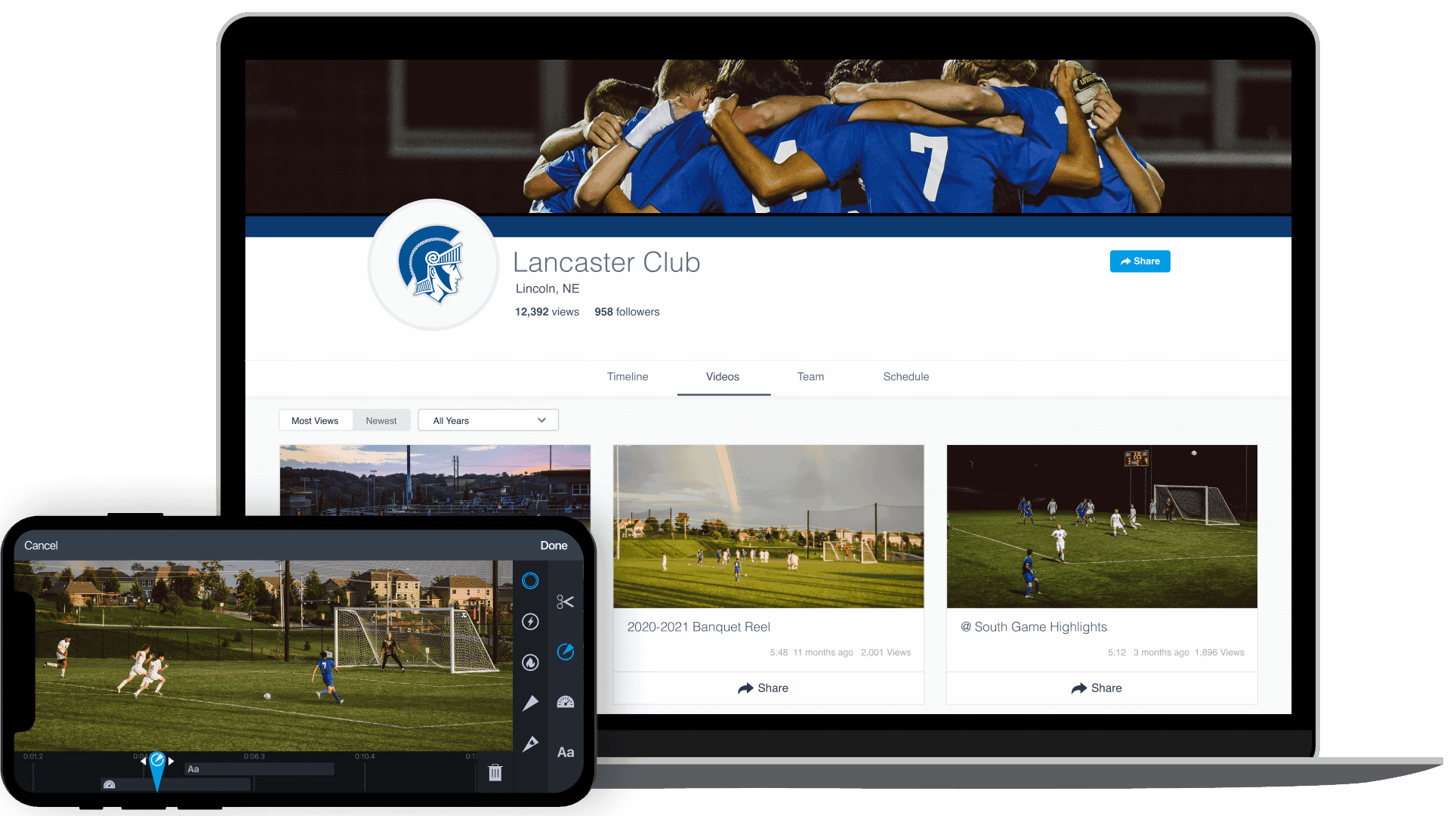 Hudl Focus Flex | Portable Soccer Camera | Hudl
