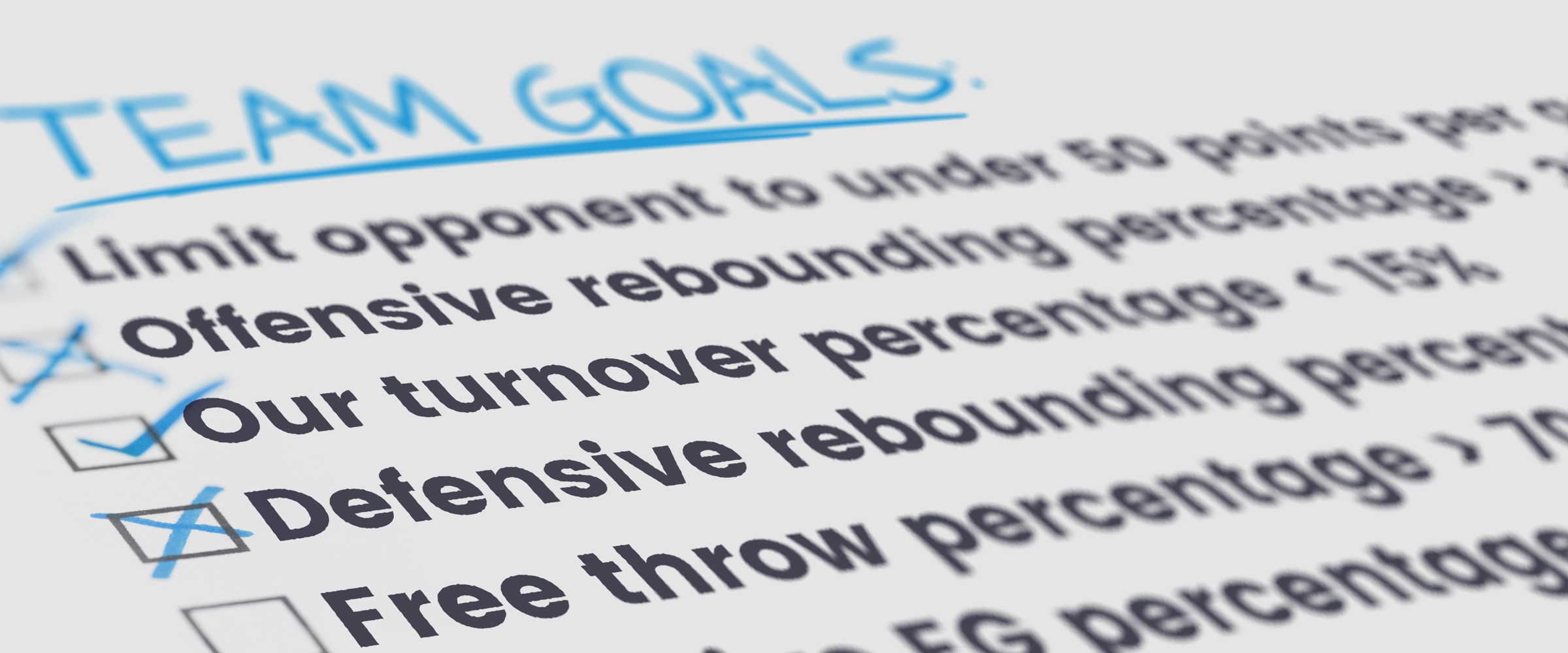 Measure Your Success through Hudl’s Goals Report