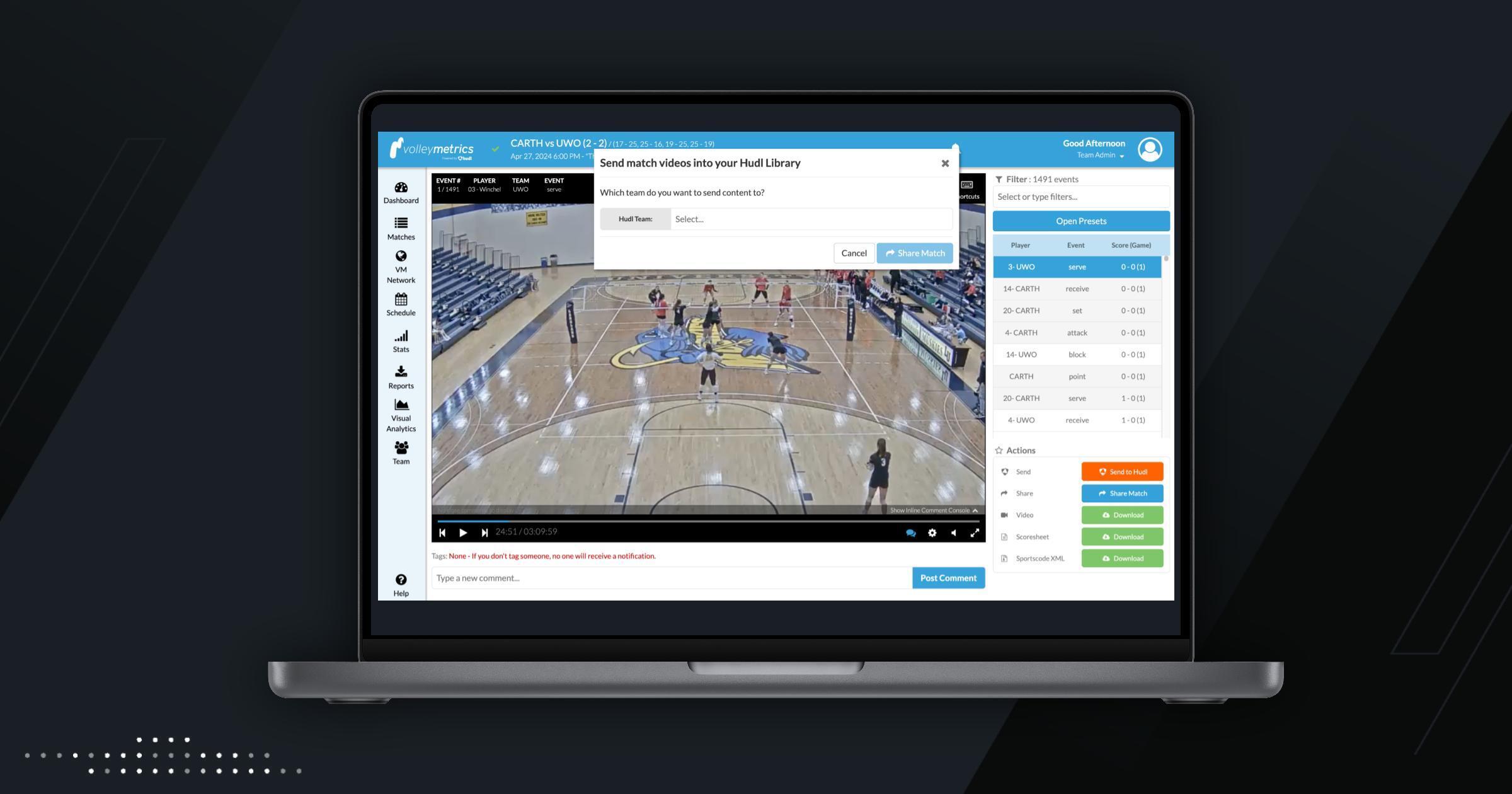 New Updates Streamline Volleymetrics Workflows
