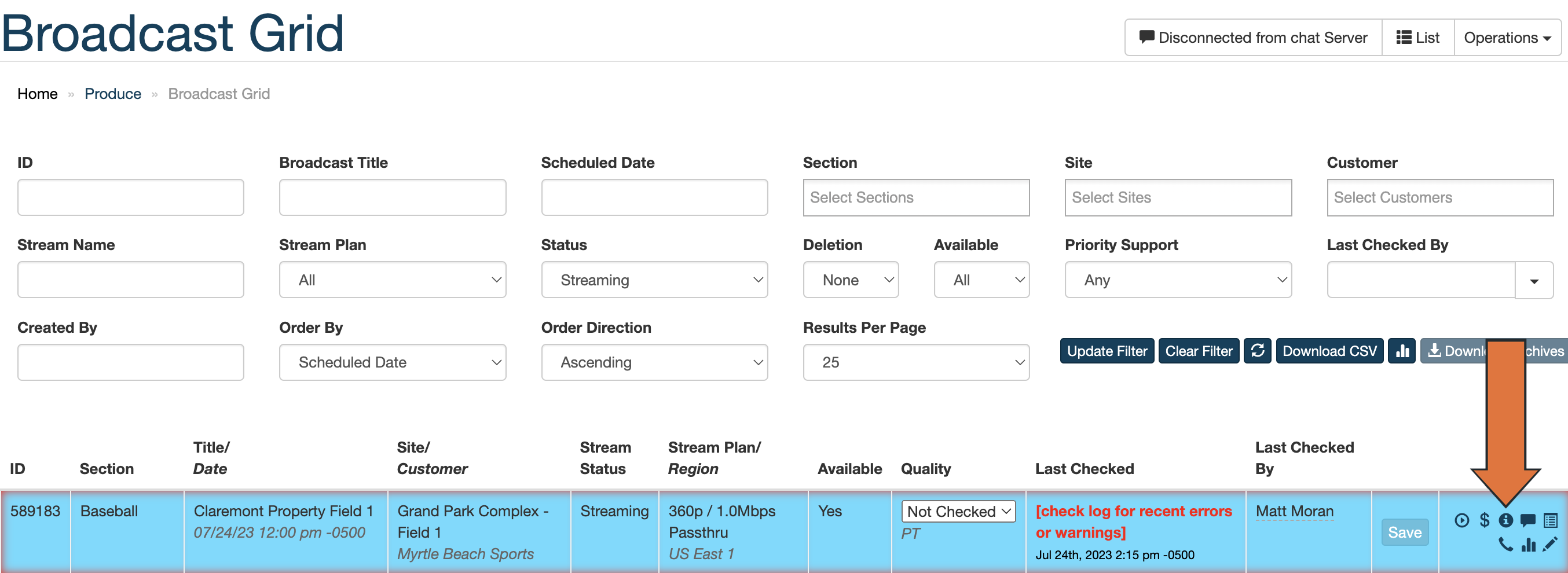 Manually Stop and Archive a Broadcast • Hudl Support