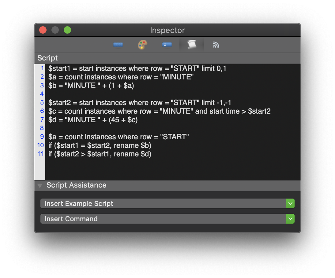 Add Time as a Label to Code Instances • Hudl Support