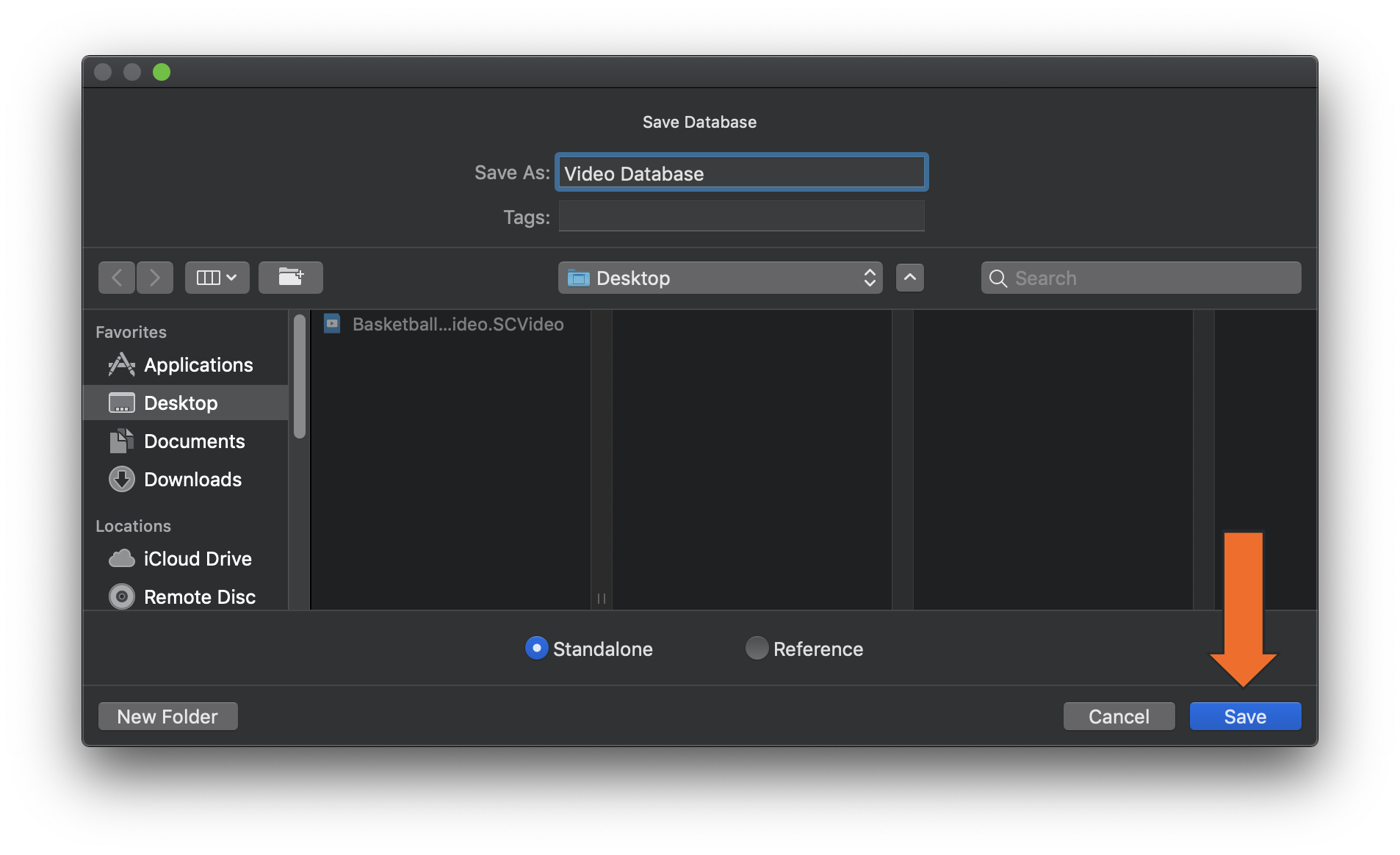 Send Instances to a Database • Hudl Support