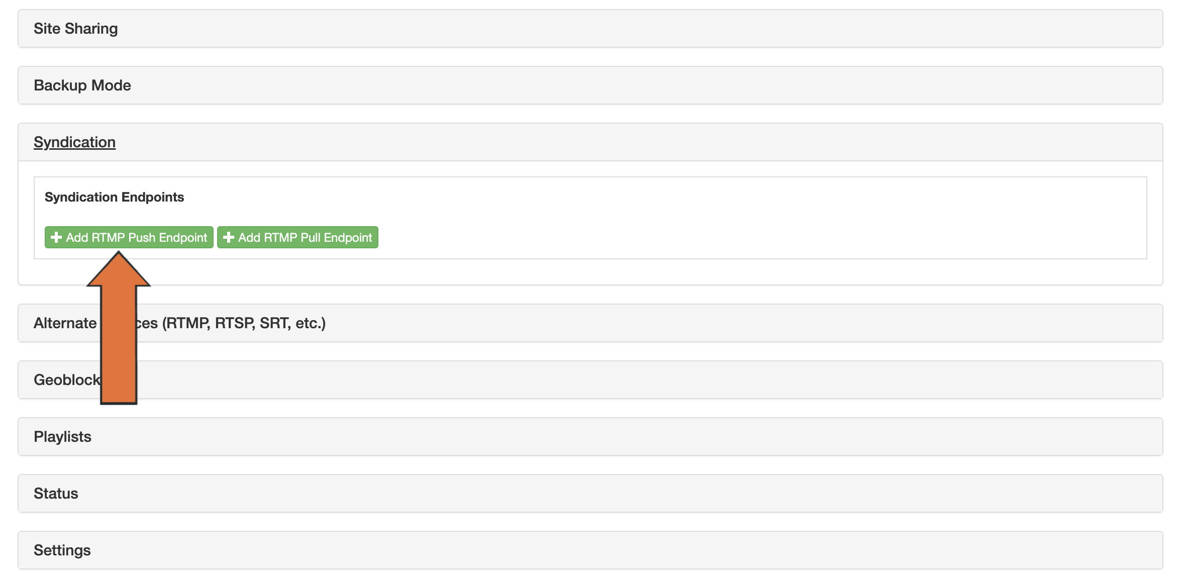 RTMP Syndicating • Hudl Support