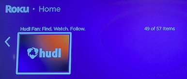 Watch Hudl Fan on Smart TV Applications • Hudl Support