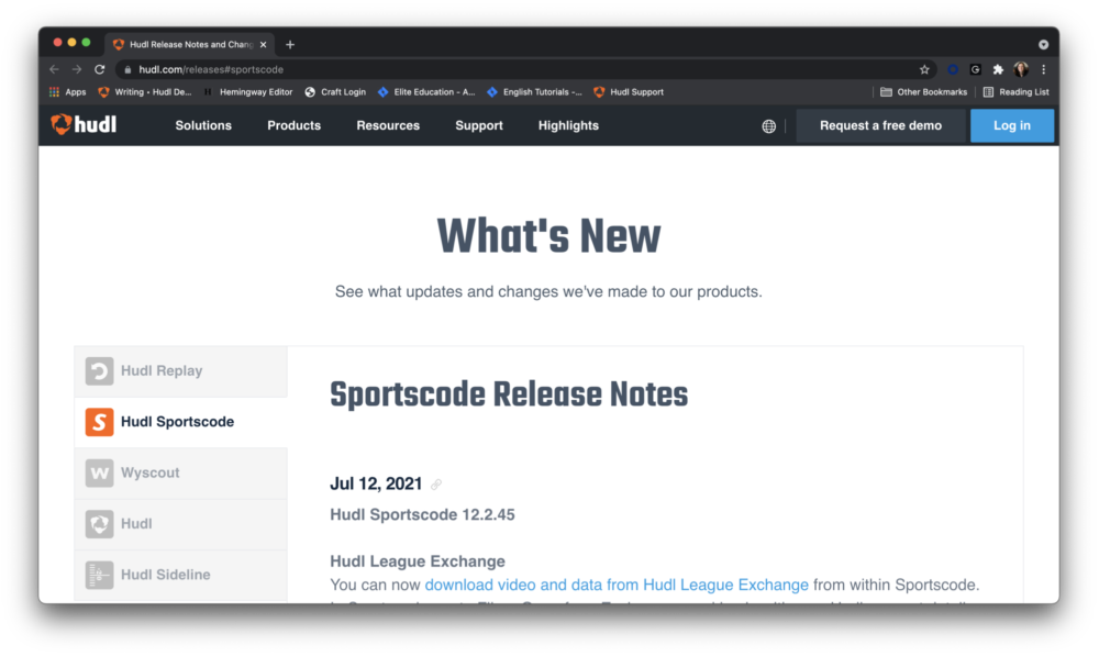 Transition to Hudl Sportscode