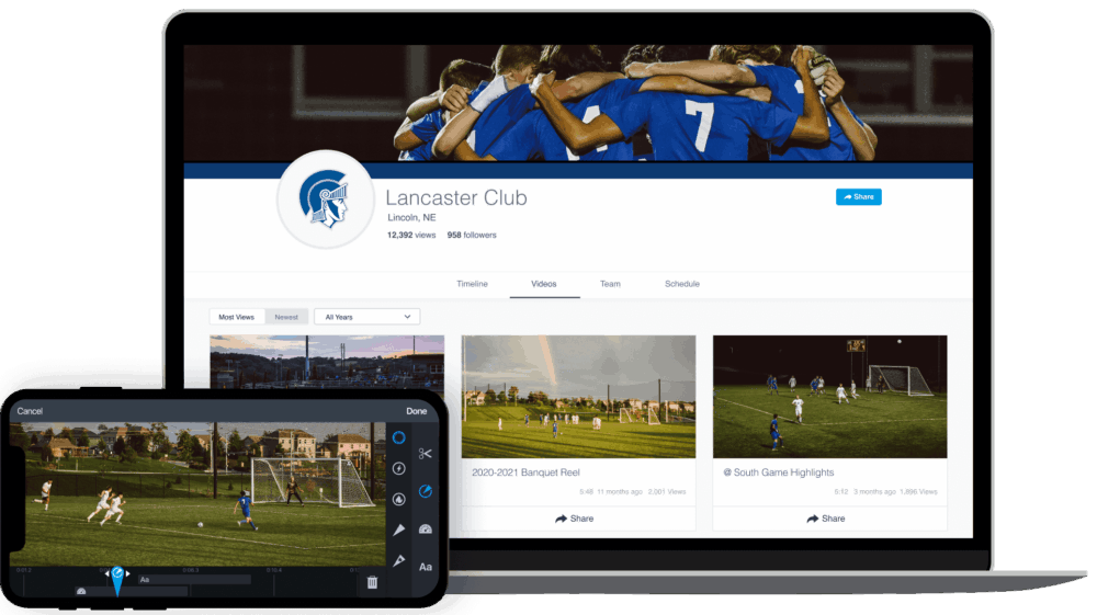 Hudl Focus Flex | Portable Soccer Camera | Hudl