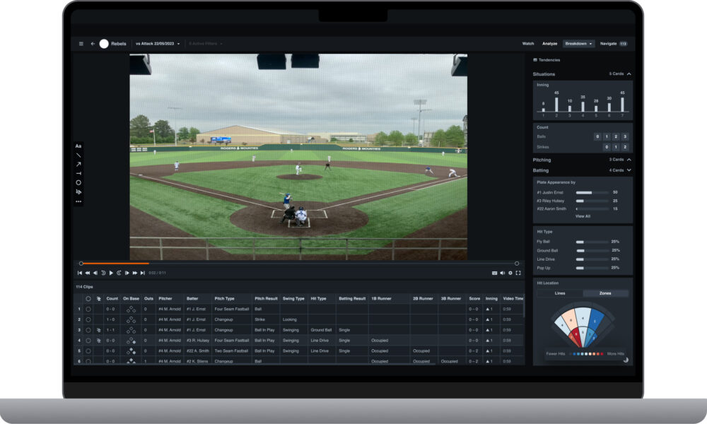 Hudl Assist for Baseball