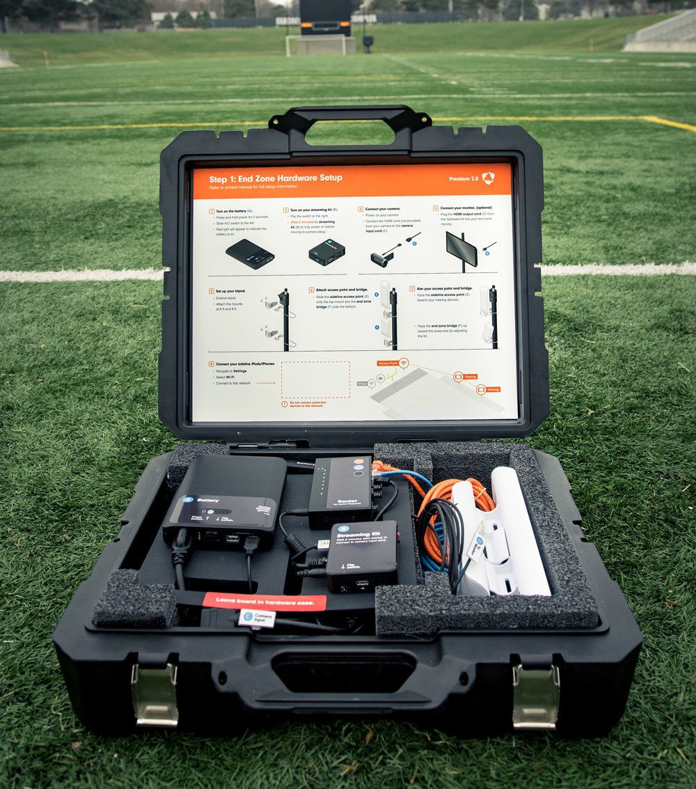 Hudl Sideline - Endzone Camera System Football Teams