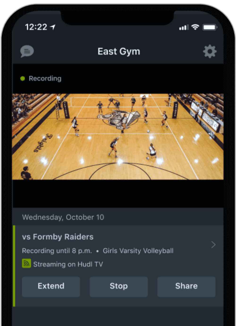 Hudl Focus Point • Static Capture Sports Camera
