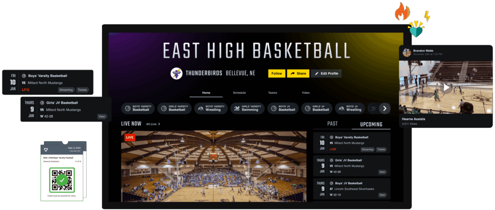 High School Athletic Department Package • Hudl