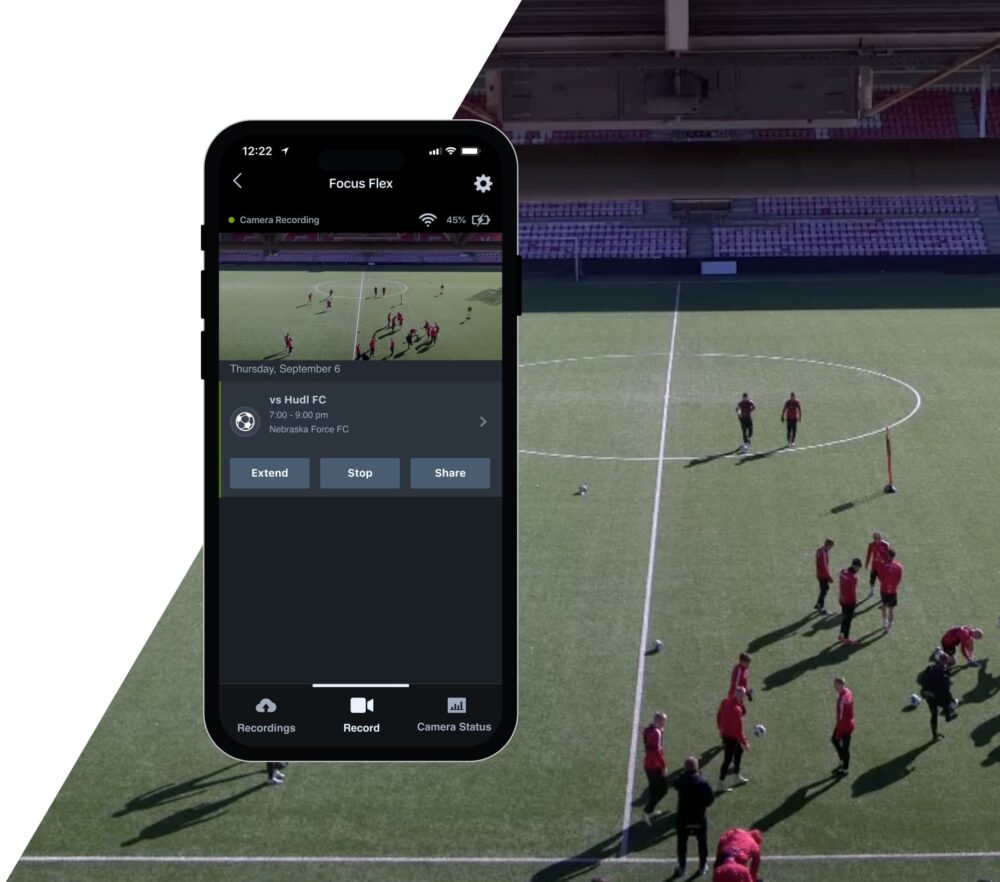 Hudl Focus Flex • Portable Soccer Camera • Hudl