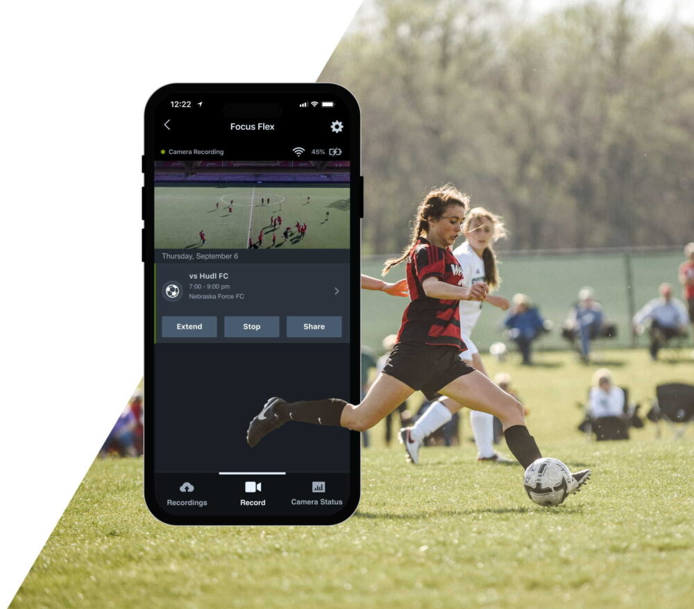 Hudl Focus Flex • Portable Soccer Camera • Hudl