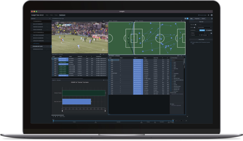 Insight - Advanced data for professional football teams | Hudl