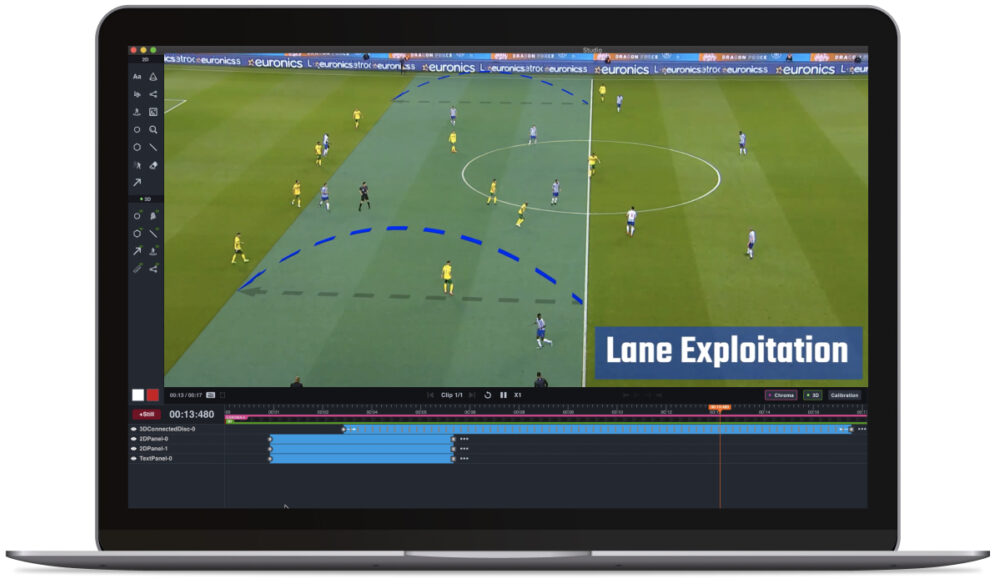 Studio - Advanced telestration and graphics • Hudl