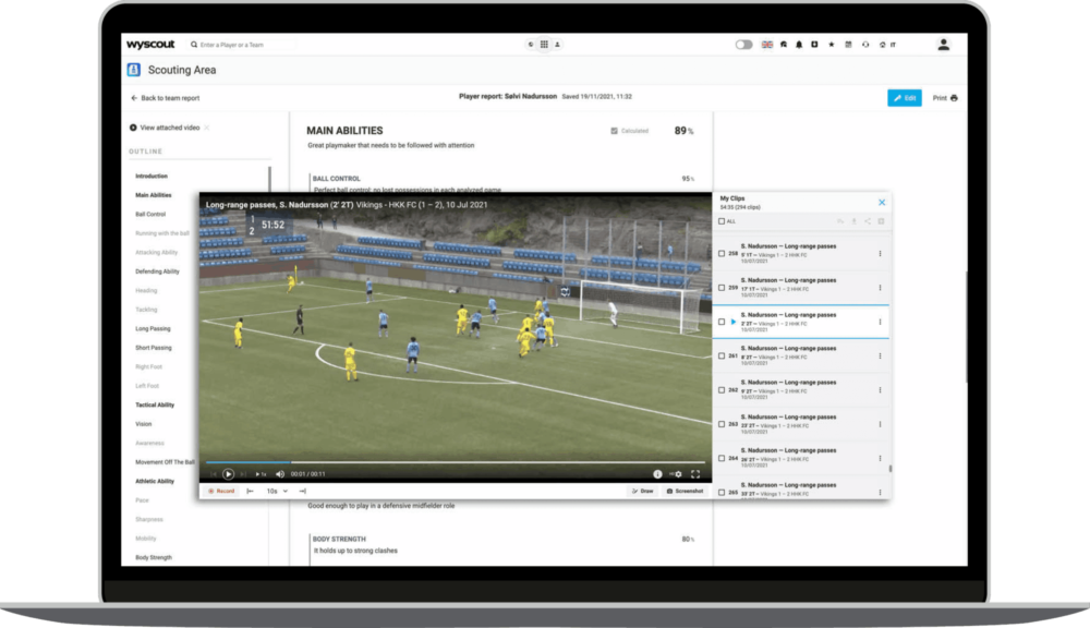 Scouting Area - The all-in-one solution for recruitment • Hudl