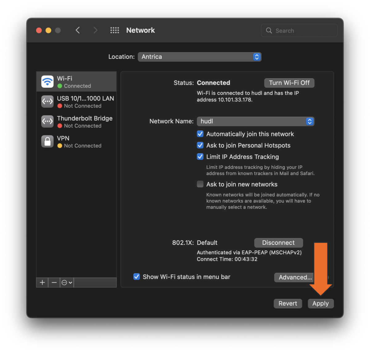 Enable Legacy Networks • Hudl Support