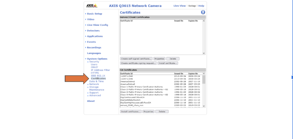Set Up HTTPS for a Volleymetrics Camera • Hudl Support