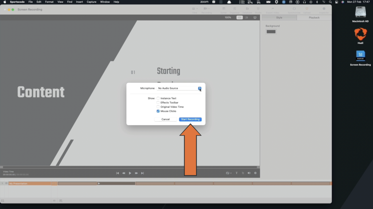 Record And Share Presentations Remotely • Hudl Support