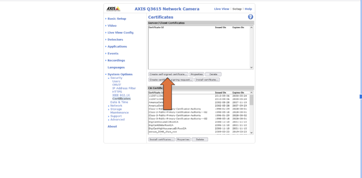 Set Up HTTPS for a Volleymetrics Camera • Hudl Support