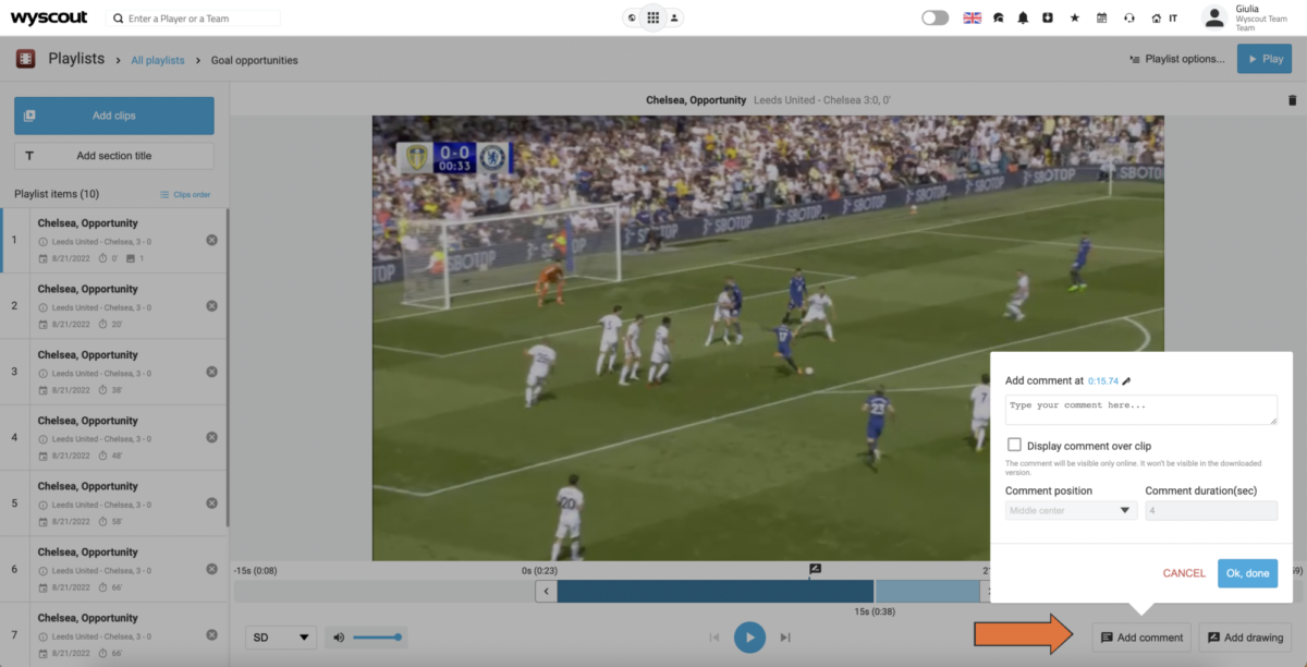 Edit Playlists • Hudl Support