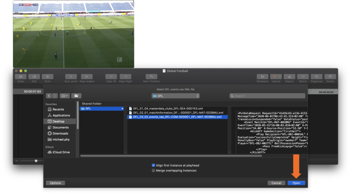 Import DFL Data • Hudl Support