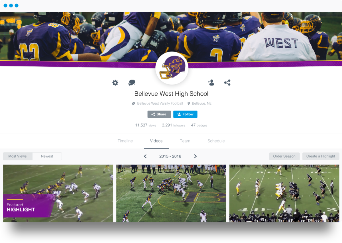 Engage Your Fans with a New Team Profile • Hudl Blog