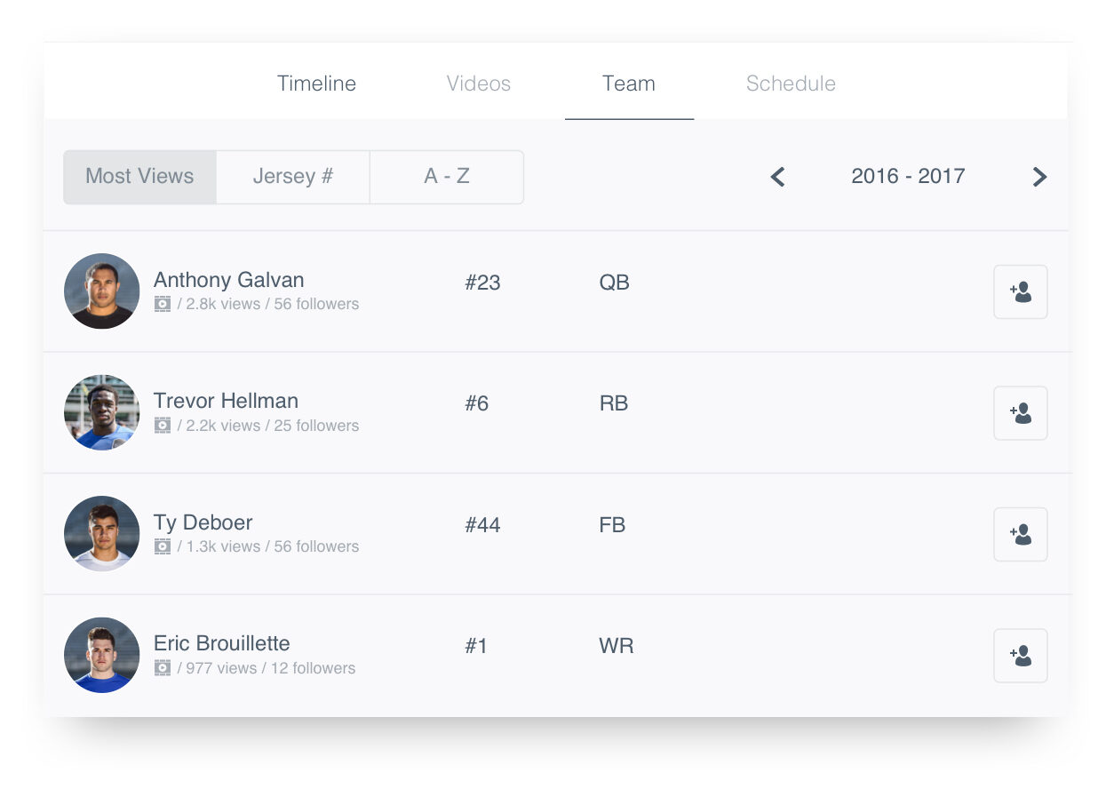 Engage Your Fans with a New Team Profile