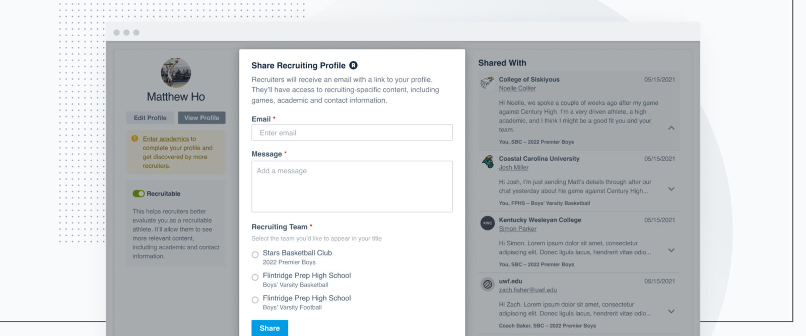 Streamline Recruitment for Athletes and Coaches With Hudl's New Tools ...