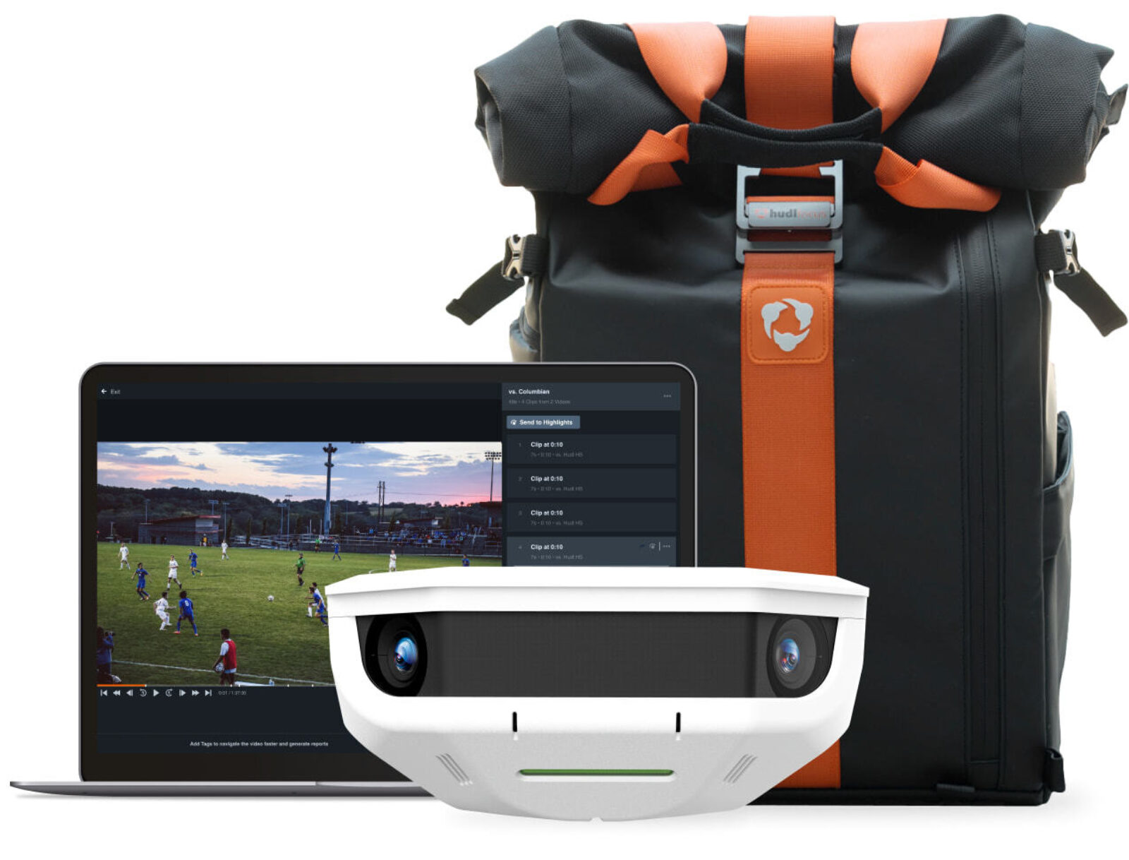 Hudl Focus Flex • Portable Soccer Camera • Hudl