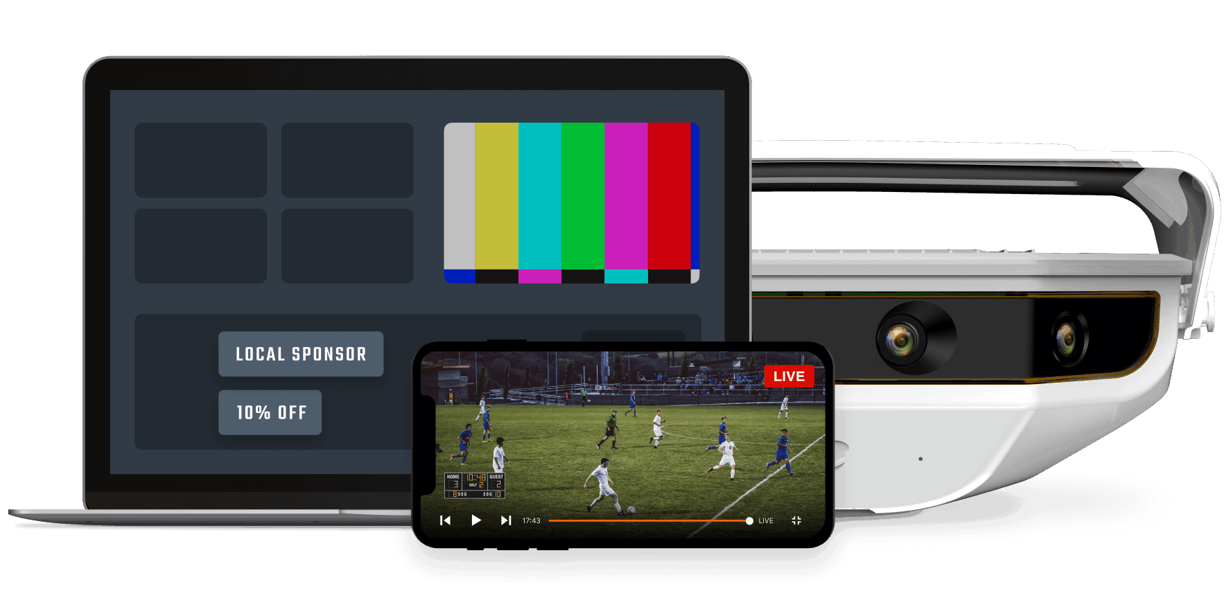 Outdoor sports camera | Hudl Focus Outdoor