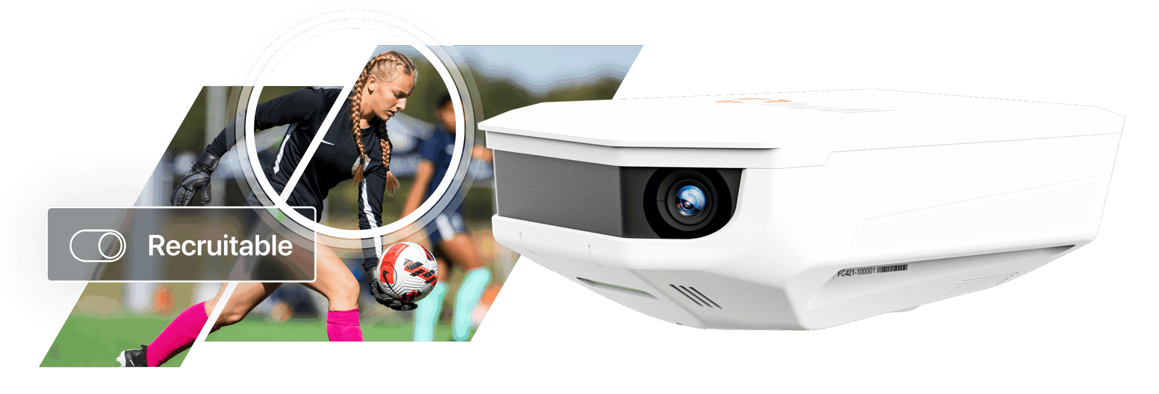 Hudl Focus Flex • Portable Soccer Camera • Hudl