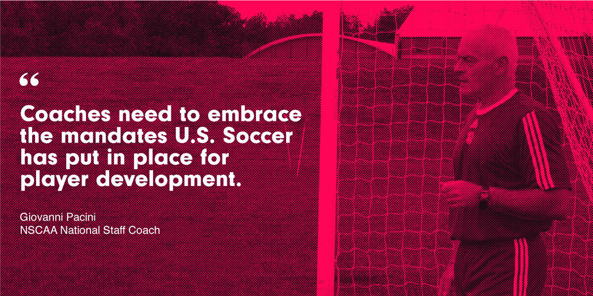 United Soccer Coaches Giovanni Pacini on Player Development