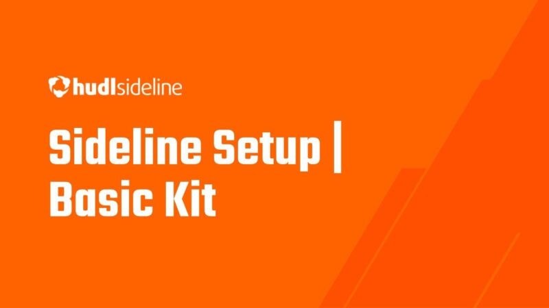 Sideline • Hudl Support