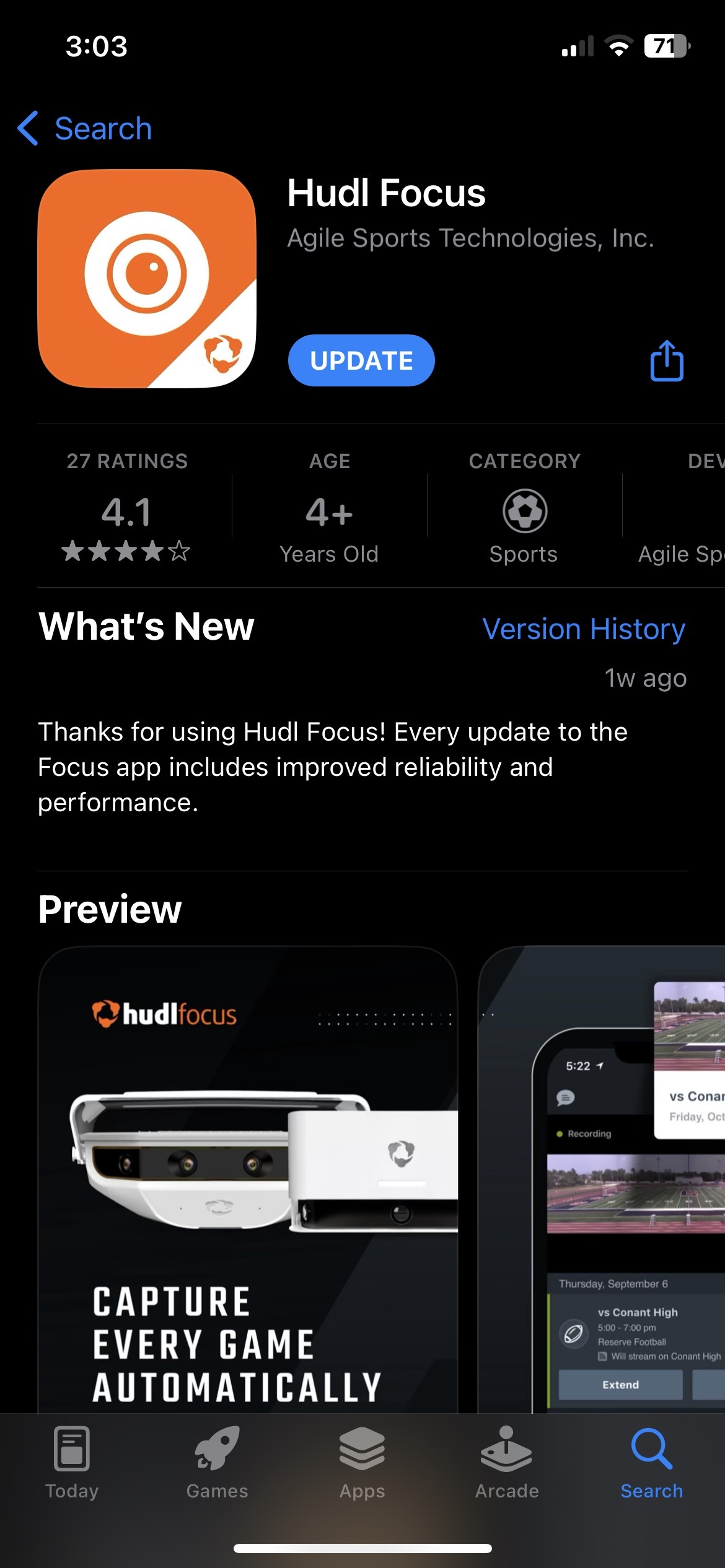 Recurring Updates • Hudl Support