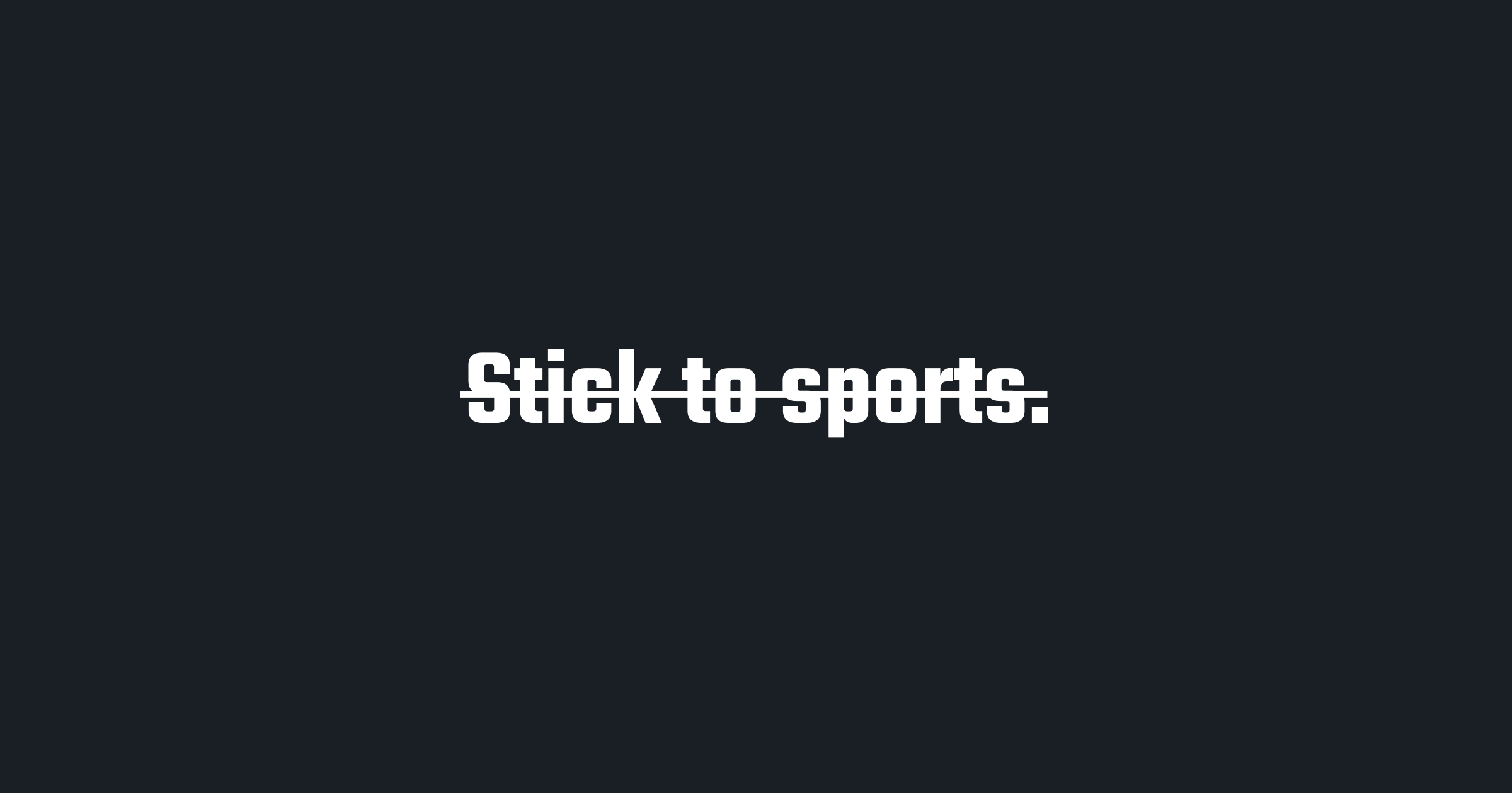 We Won’t Just “Stick to Sports”: Black Lives Matter