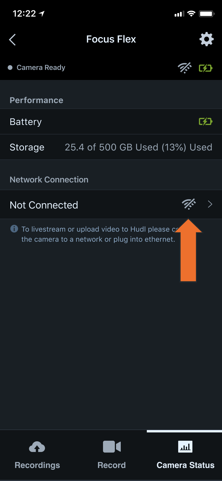 Connect Flex to a Network • Hudl Support