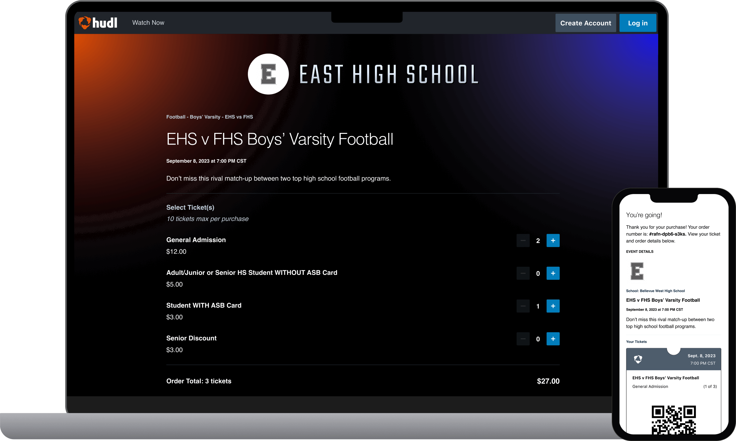 Hudl Tickets • Event Ticketing Software for Fans • Hudl
