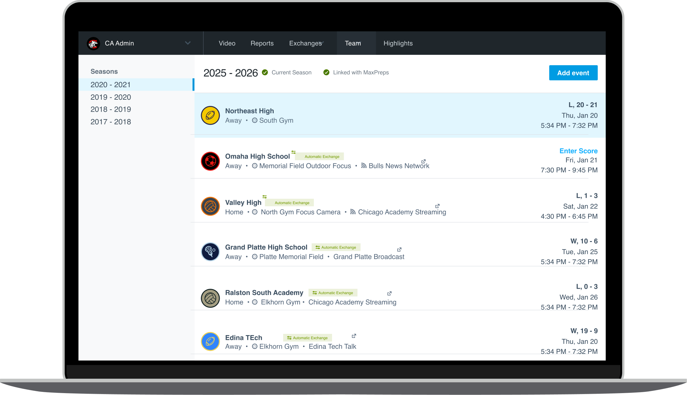 Hudl Online Platform With Best In Class Digital Coaching Tools