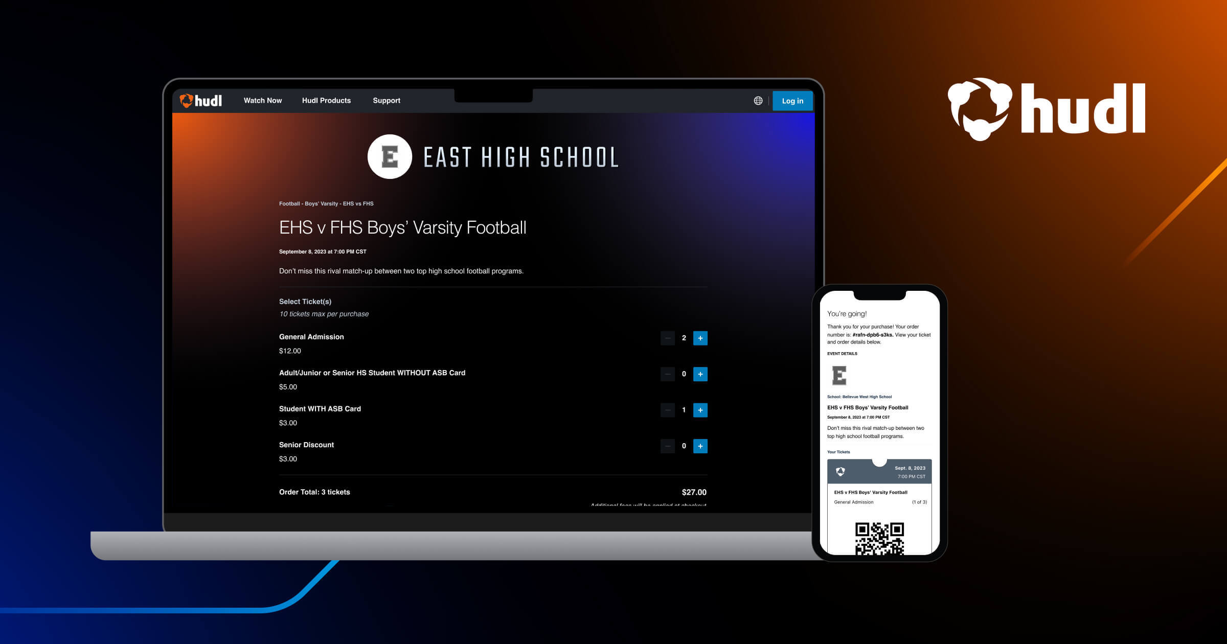 Hudl Tickets: Event Ticketing Software