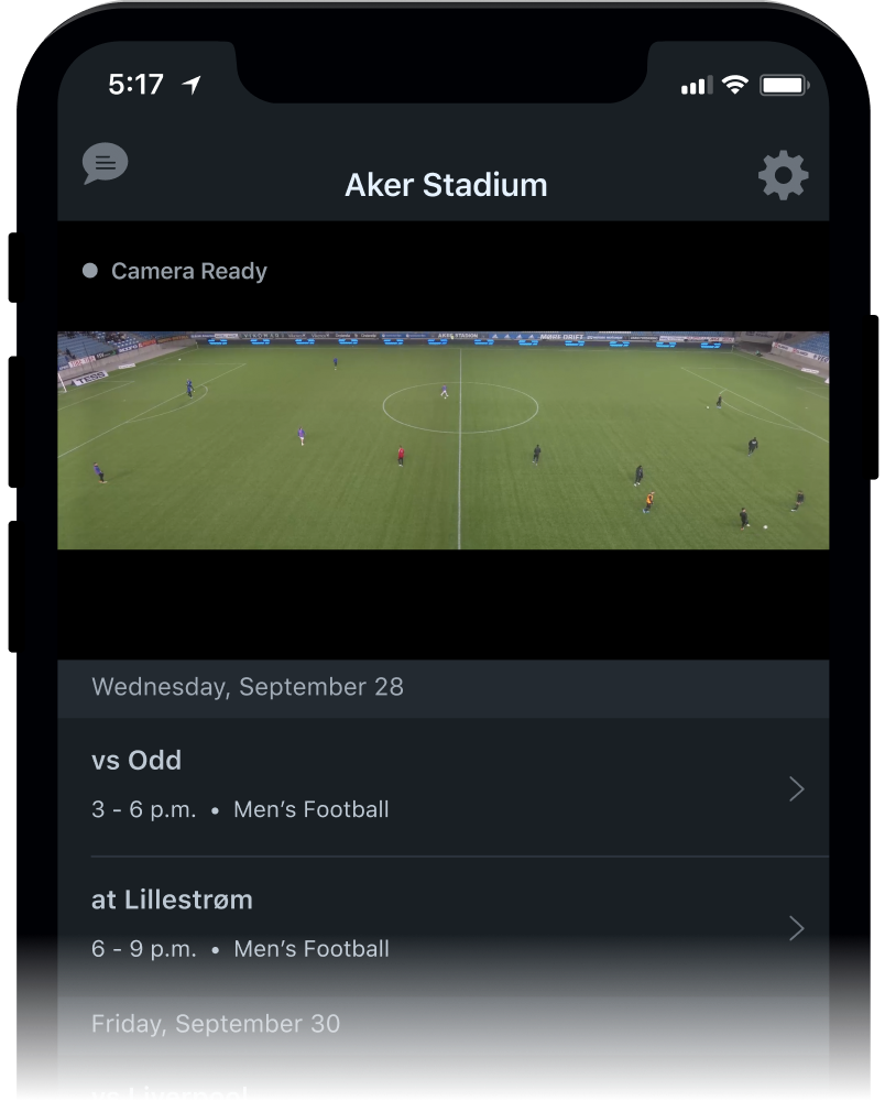 Hudl Focus • Automatically film and upload games