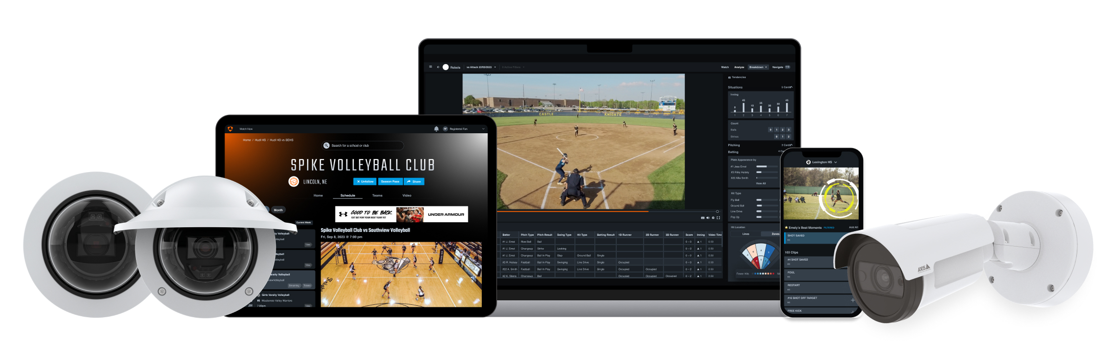Hudl Focus Point • Static Capture Sports Camera