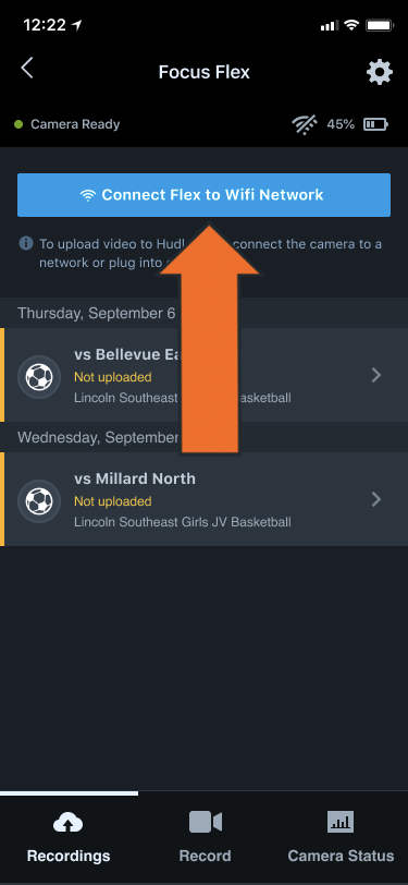 Connect Flex to a Network • Hudl Support
