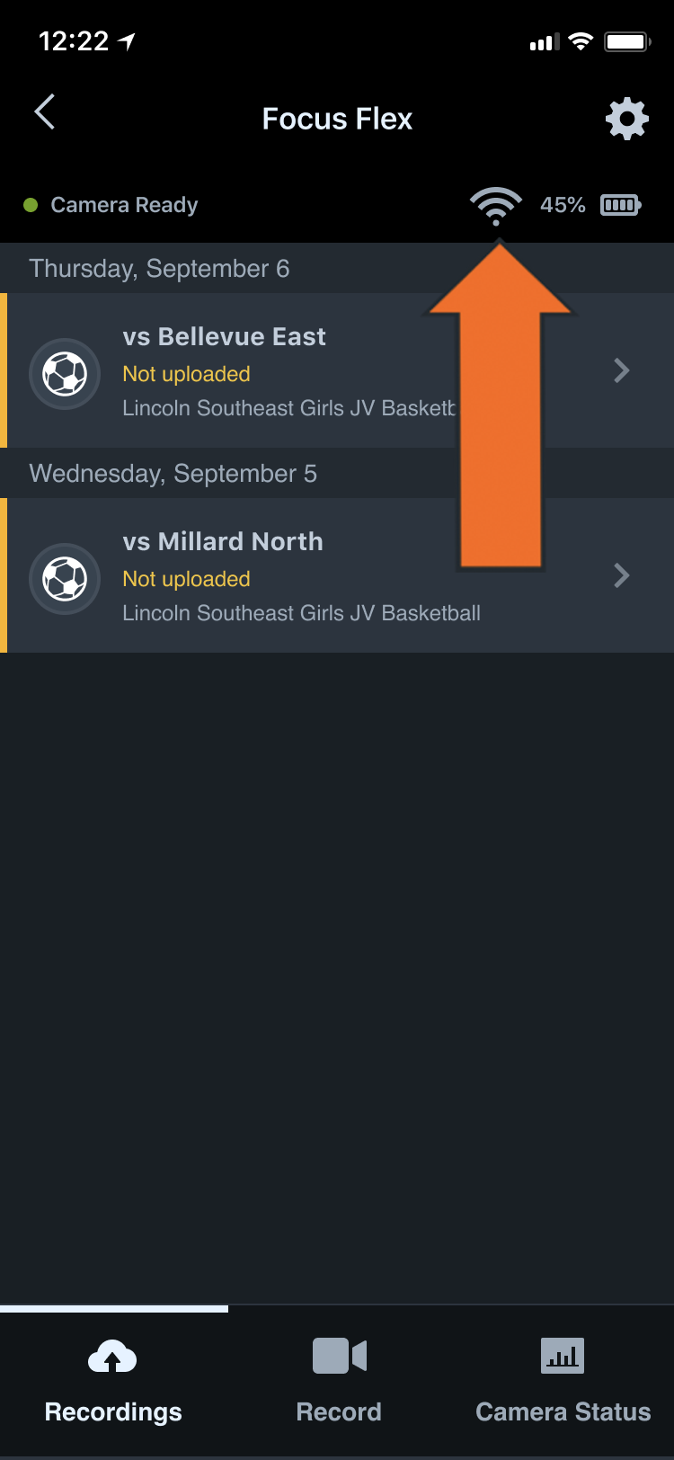 Connect Flex to a Network • Hudl Support
