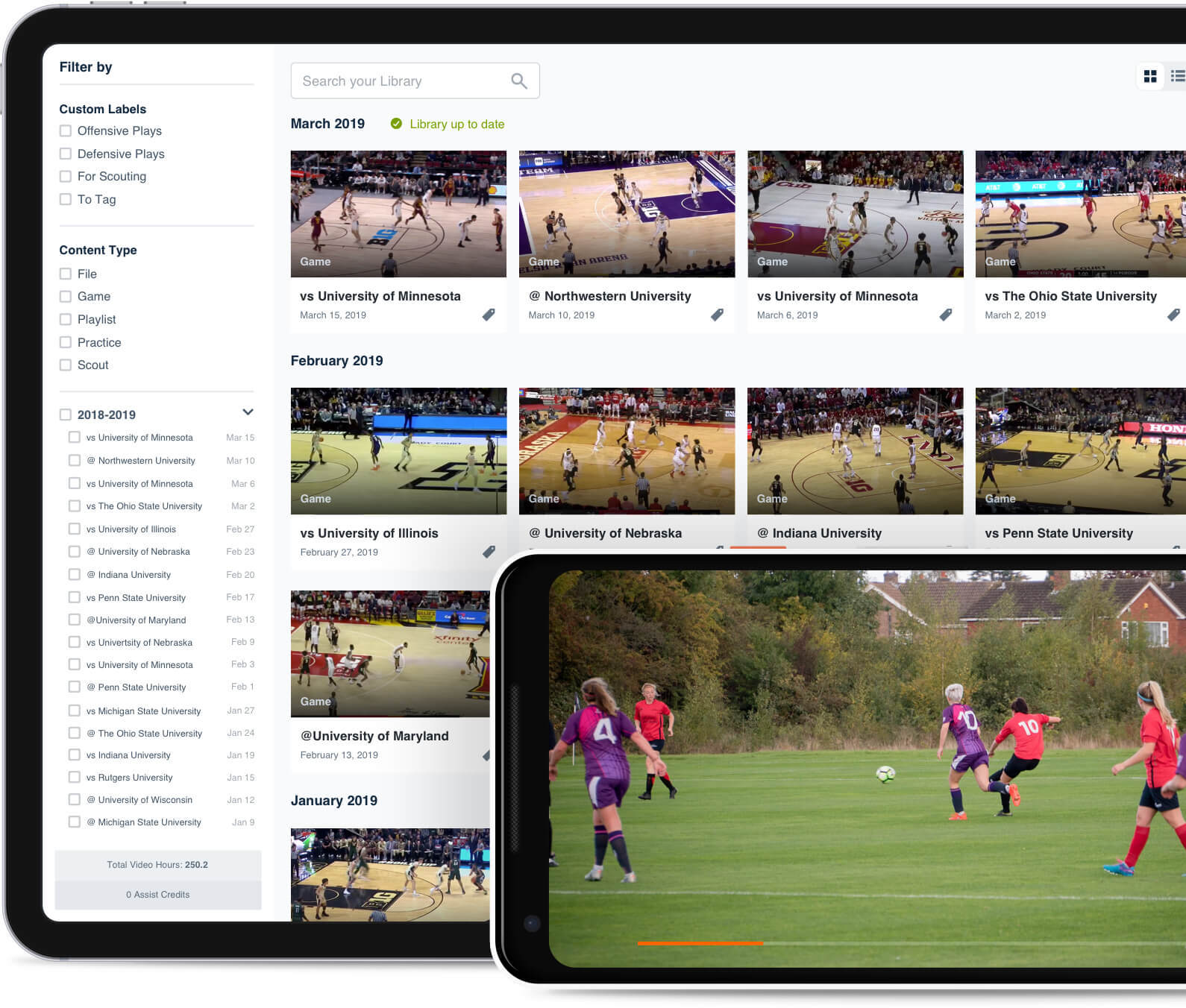 Collegiate - Video and data solutions | Hudl
