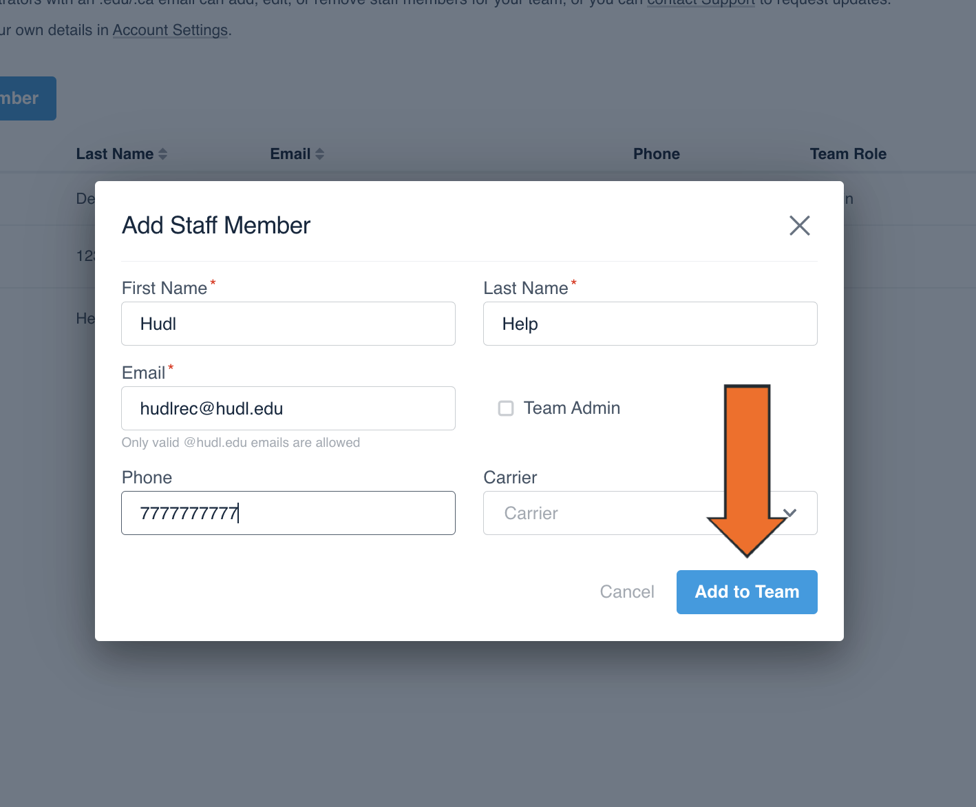 Add Coach or Admin • Hudl Support