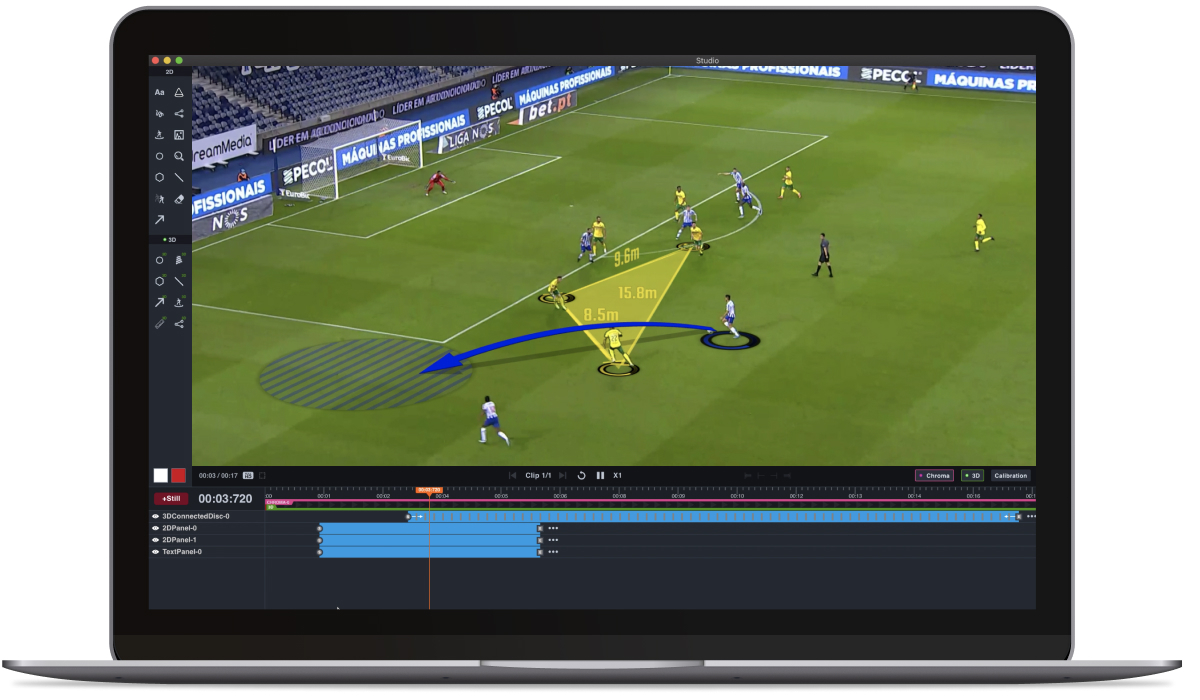 Studio - Advanced telestration and graphics • Hudl