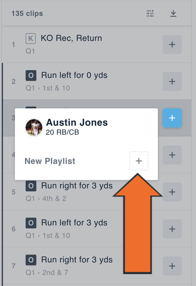 Create a Playlist • Recruit • Hudl Support